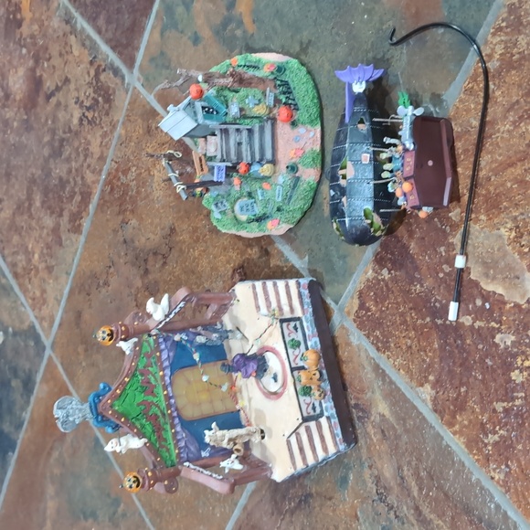 Lemax | Holiday | Lemax Spooky Town Lighted Animated Halloween Party ...